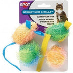 SPOT Stringy Mice & Balls – Decker's Dog + Cat