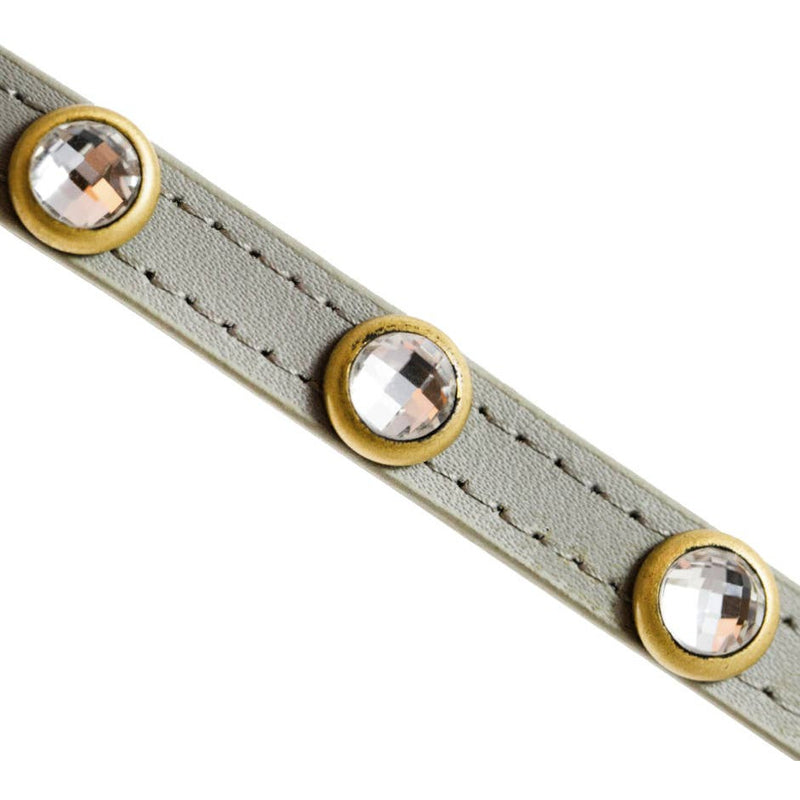 Dosha Dog - Mini Diamond Collar Grey – Decker's Dog + Cat