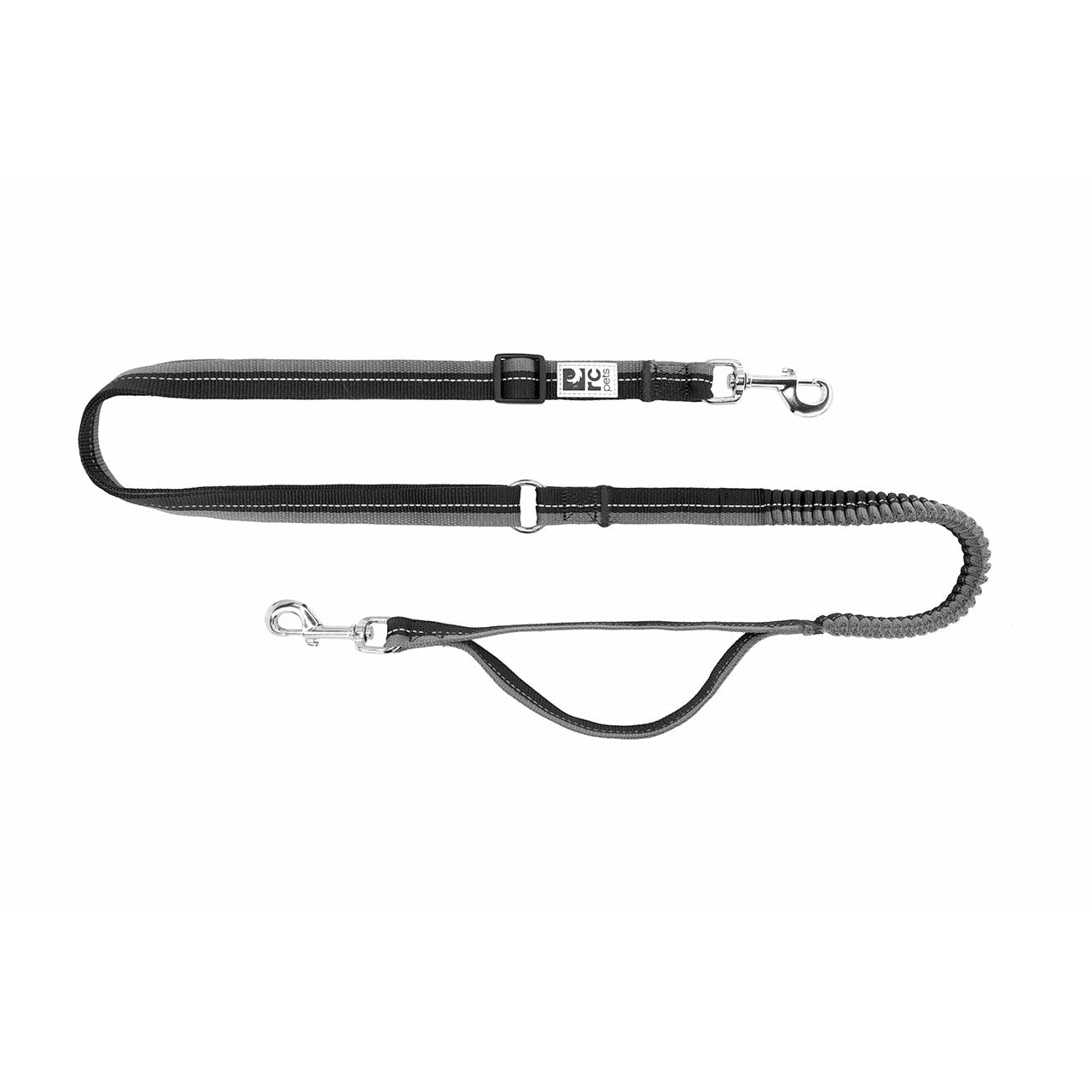 Rc pets Bungee Active Leash - Black – Decker's Dog + Cat