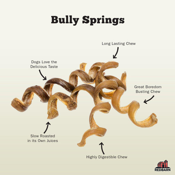RedBarn Bully Springs 6in – Decker's Dog + Cat